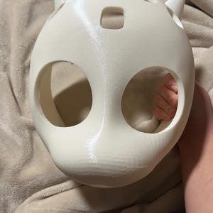 Toony/kemono/semi-realistic 3D Printed Fursuit Head (made to Order ...