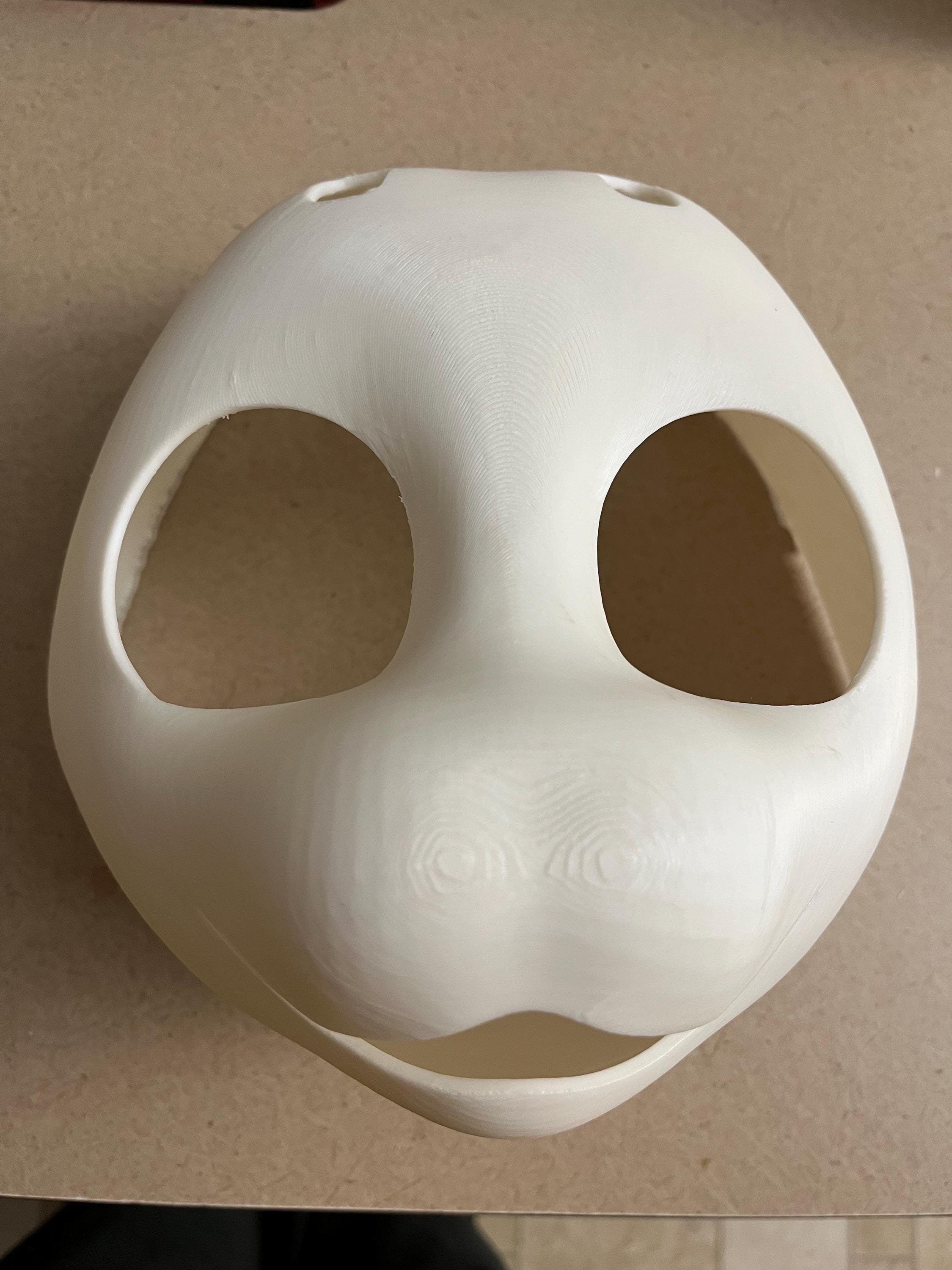 Toony/kemono/semi-realistic 3D Printed Fursuit Head (made to Order ...