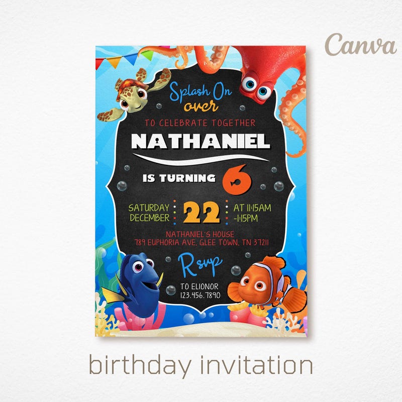 Nemo Birthday - Etsy