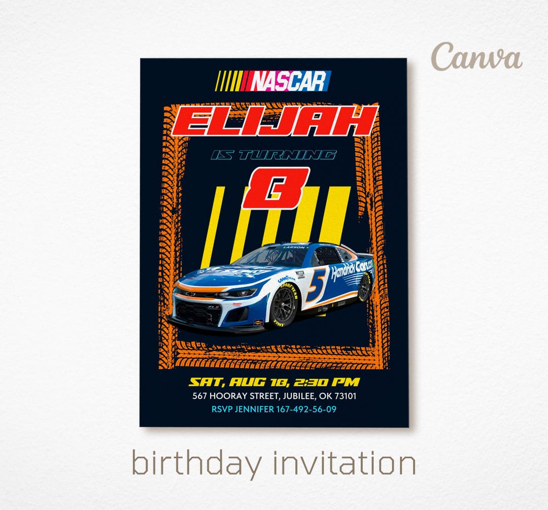 Nascar Party, Shake N Bake Birthday, Ricky Bobby, Boy Racing Invitation ...