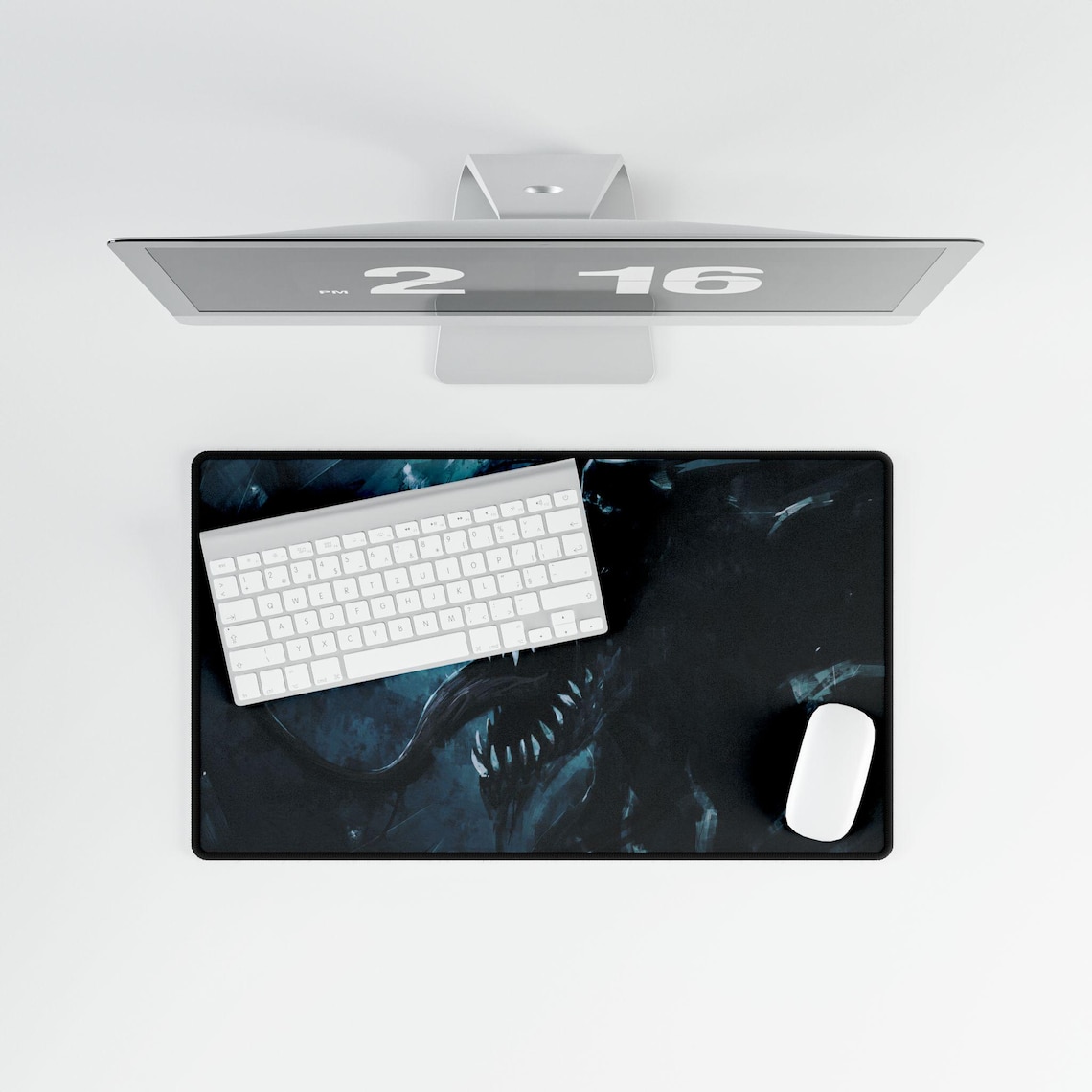 Intense Venom-inspired Desk Mat for Gamers, Textured Surface, Gaming ...