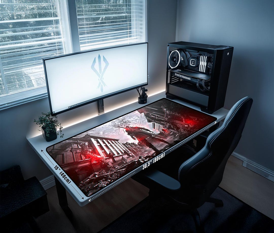 Devil My Cry Desk Mat - DMC Dante Mousepad, Gaming Mouse Pad, Anime ...