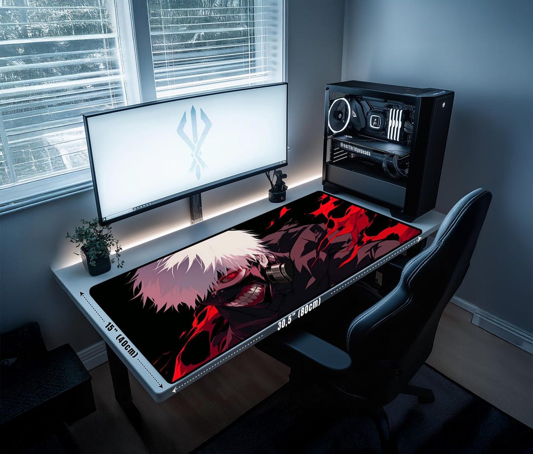 Tokyo Ghoul Desk Mat, Anime Mousepad, Japanese Anime Desk Mat, Gaming ...