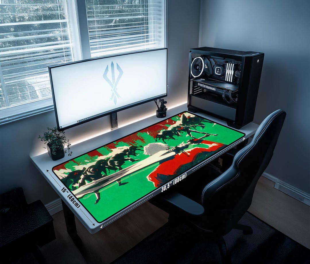 Devil My Cry Dante, Gaming Desk Mat, Large Mouse Pad, Dante Devil May ...