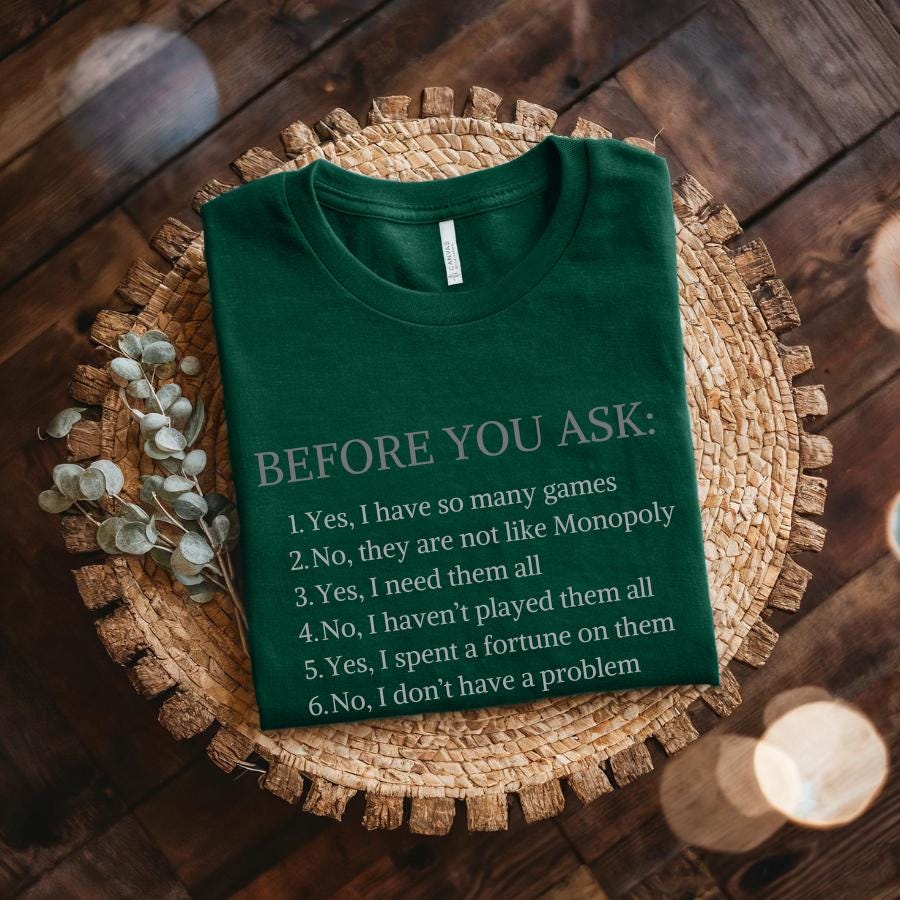 Board Game Shirt, Board Game Gift, Funny Board Game T Shirt, Board Game ...