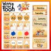 Printable Winnie the Pooh Pennant Banner, 100 Acre Wood Triangle Banner ...