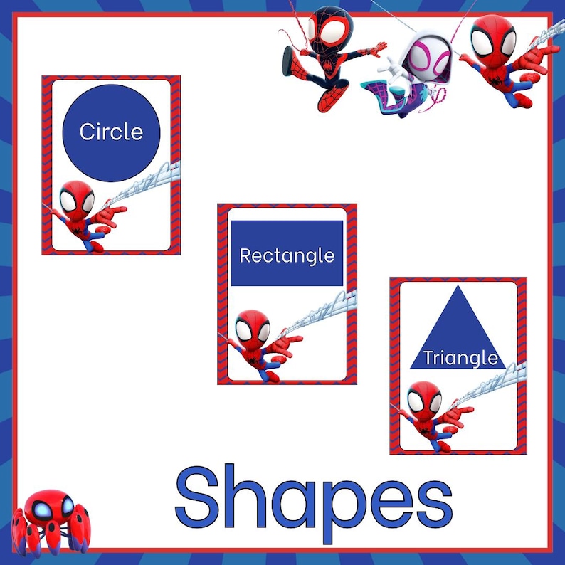 Superhero Classroom Decor Bundle | Alphabet, Numbers, Shapes, Colors ...