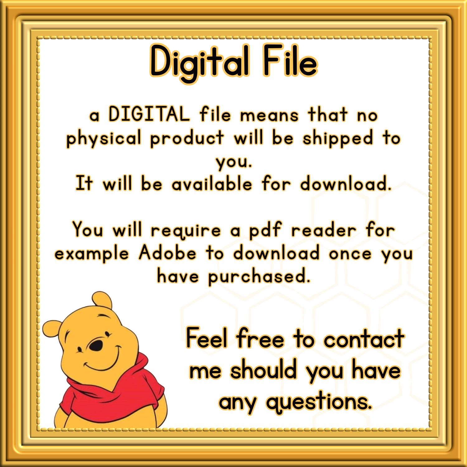 Winnie the Pooh Classroom Decor Bundle | Editable Canva Templates | ABC ...