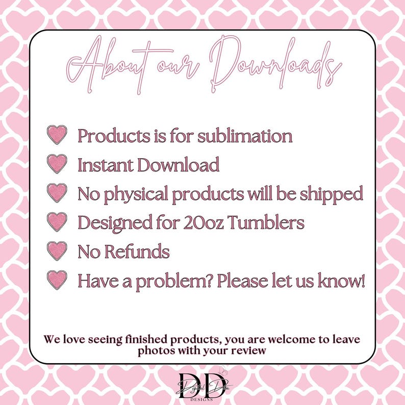 Valentine’s Day 20oz Tumbler Wrap Bundle PNG | 8 Valentine Skinny ...