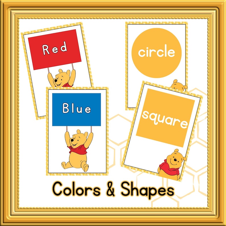 Winnie the Pooh Classroom Decor Bundle | Editable Canva Templates | ABC ...