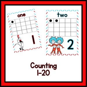 Whimsical Classroom Creations: Dr. Seuss-inspired Posters | Cat in the ...