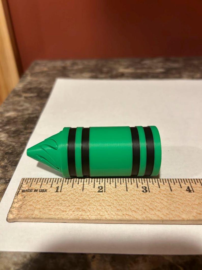 3D Printed Crayon Twist Fidget Toy | Sensory, Stress Relief - Etsy