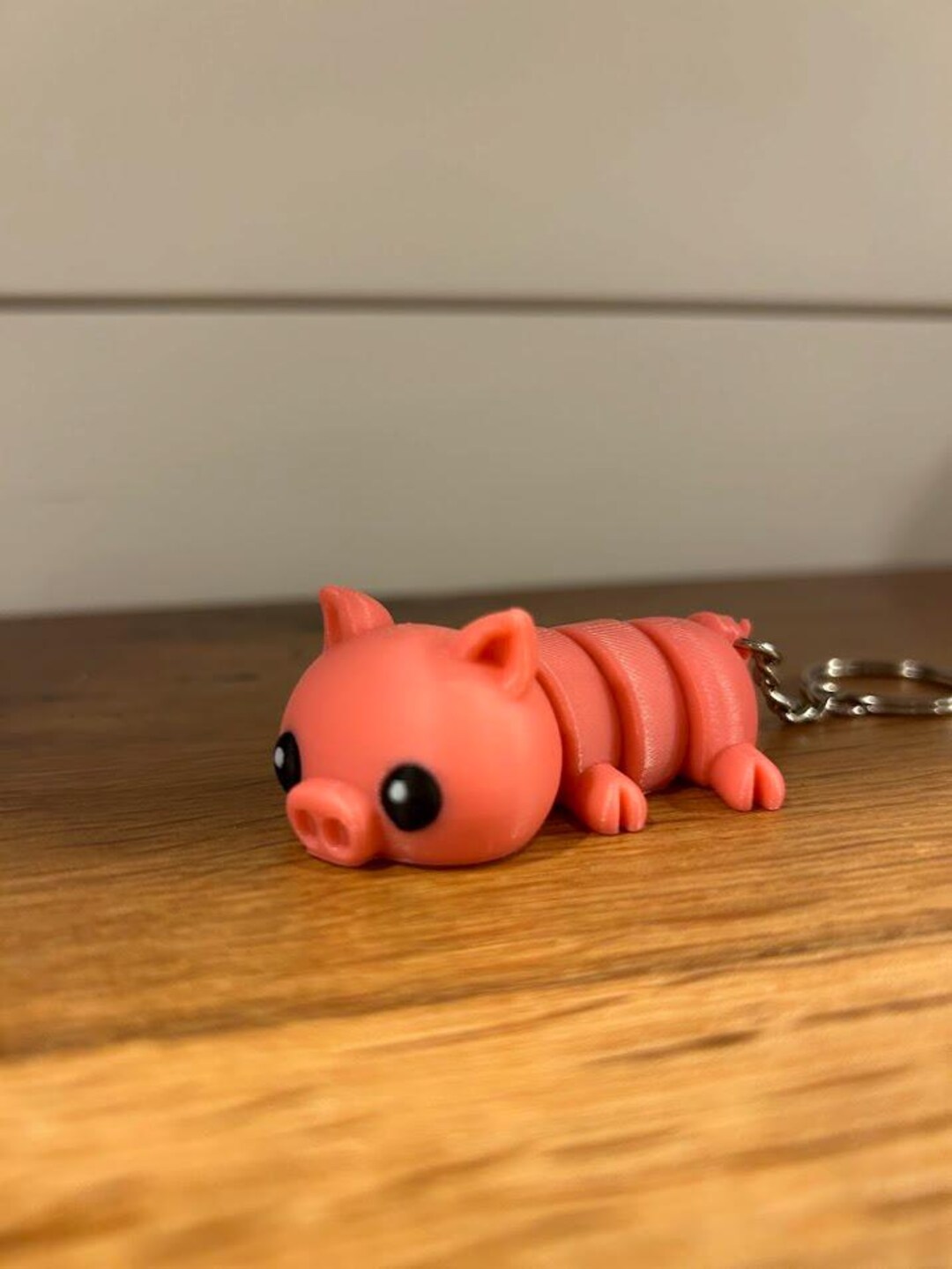Articulating Pig Keychain 3D Printed - Etsy