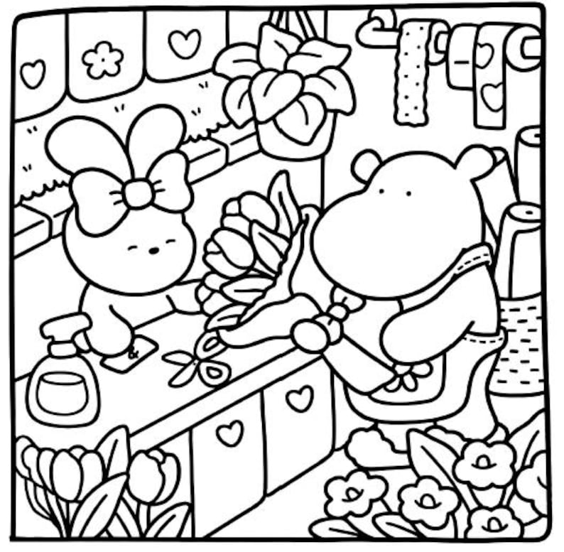 Comfy Days: Coloring Book by Coco Wyo cozy Spaces Coloring 36 Pages - Etsy