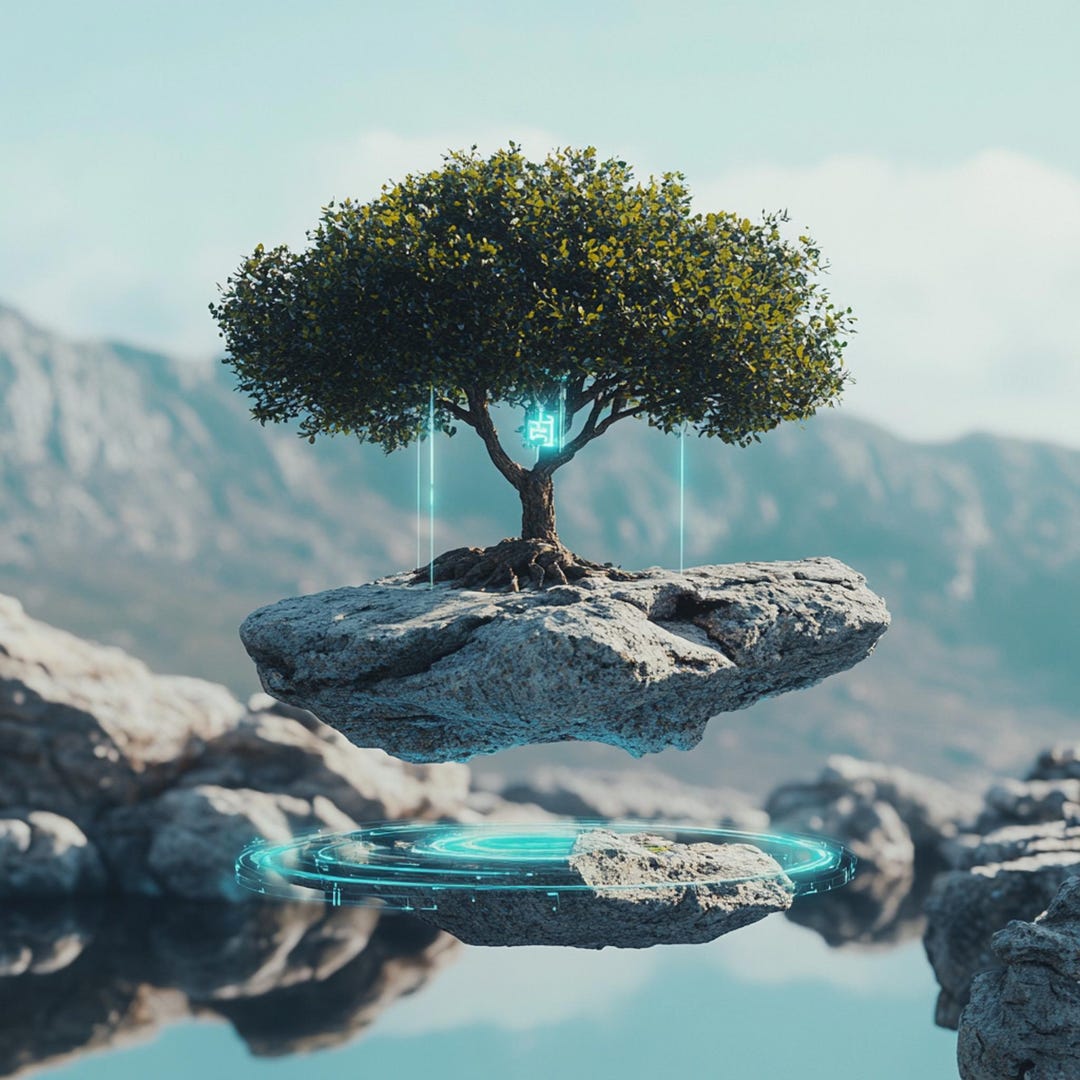 Futuristic Bonsai Tree - Etsy