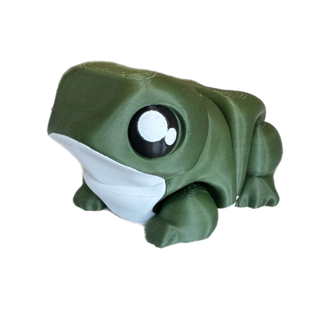 Large 3D Printed Articulated Toad - Etsy UK