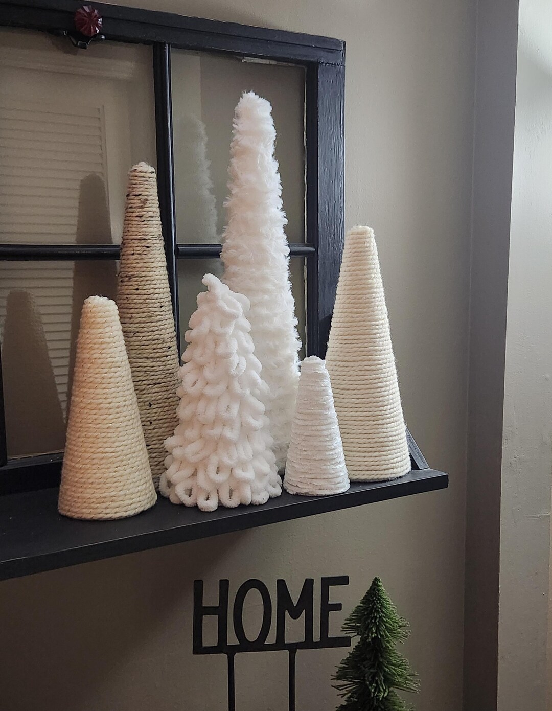 Homemade Fabric Trees Whole Set - Etsy