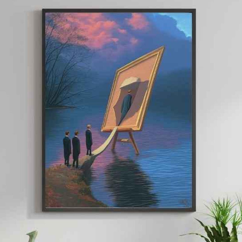 Surrealist Painting - Etsy