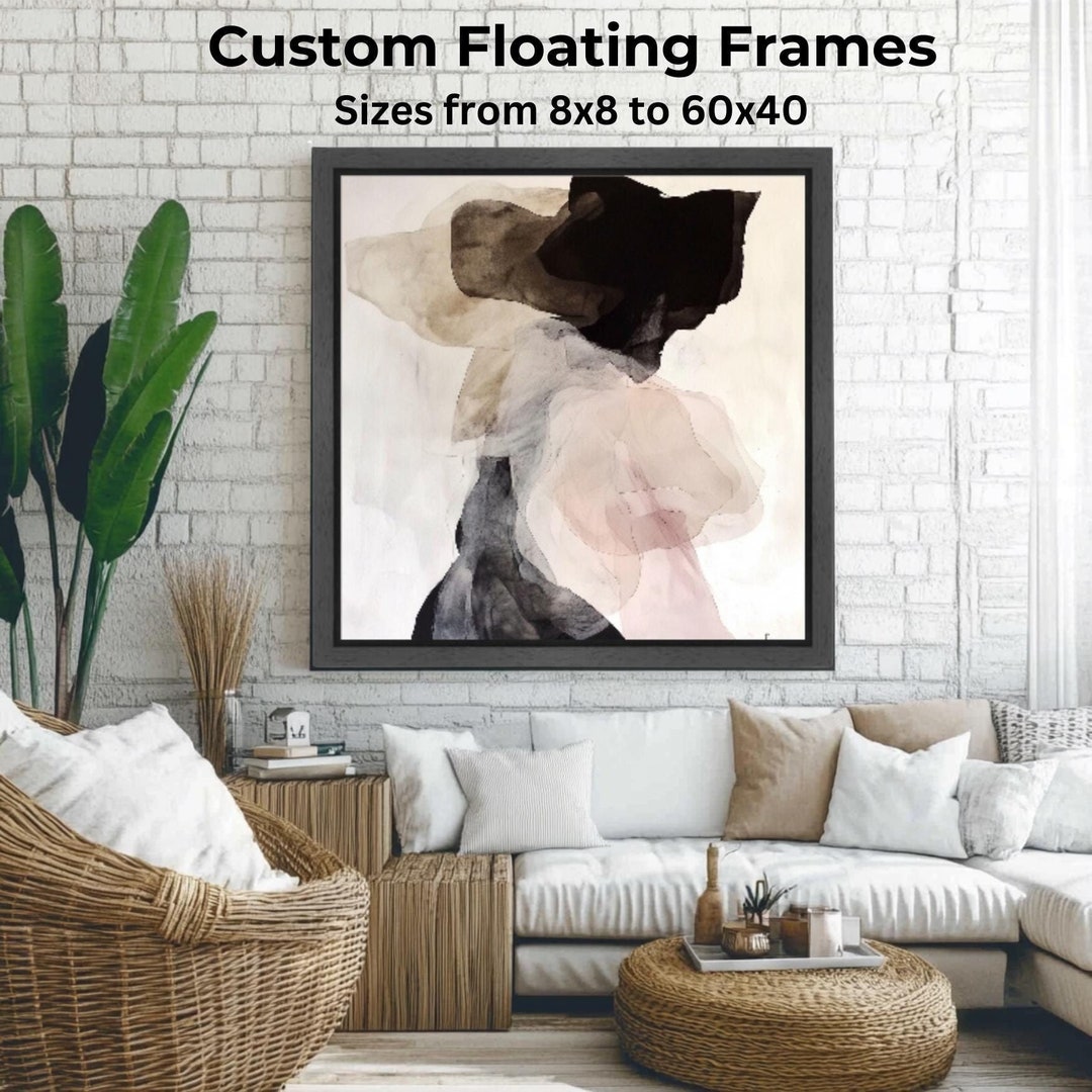 Modern Solid Wood Floating Frames Gallery Collection High Quality ...