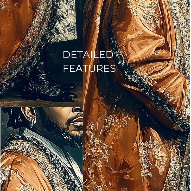 King Kendrick Lamar Poster Painting Original Print KDOT GNX High ...