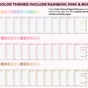 Digital Planner 2024 2025, Digital Journal, Digital Goodnotes Template ...