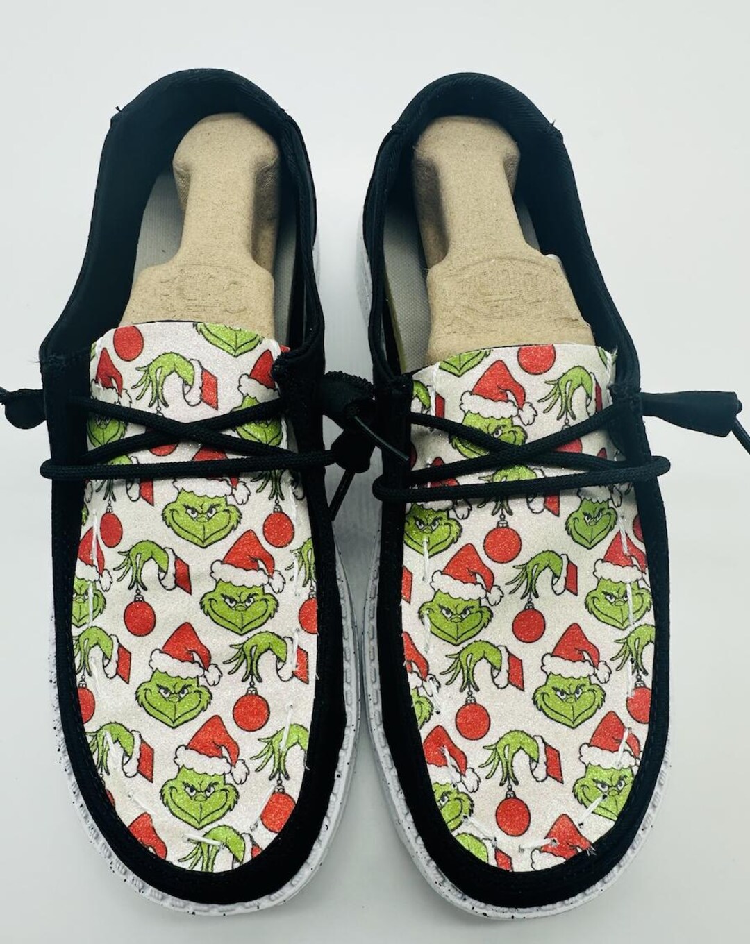 Custom Glitter 'mean One' Dude Shoes - Etsy