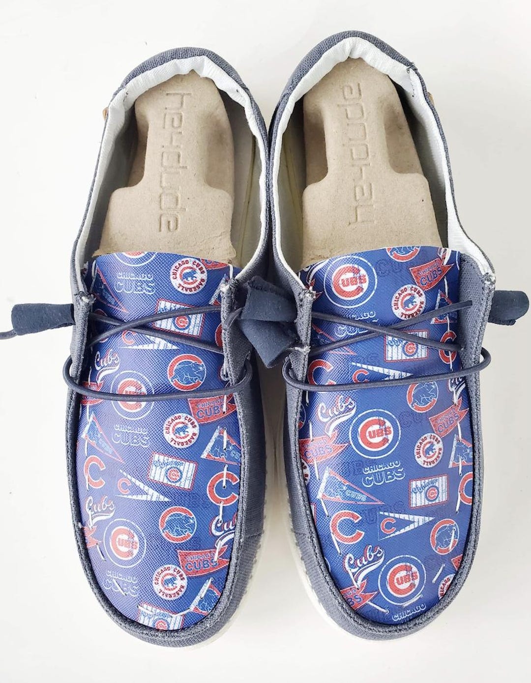 Custom Baseball Team Dude Shoes: Hand-customized Chicago Cubs - Etsy