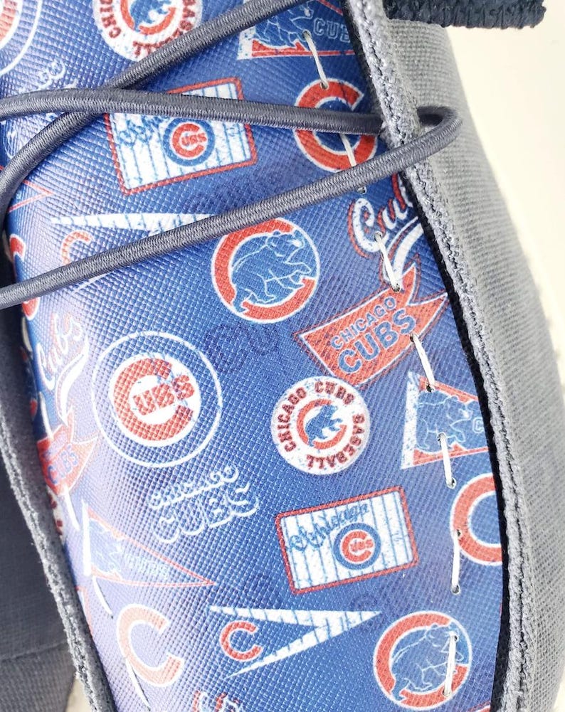 Custom Baseball Team Dude Shoes: Hand-customized Chicago Cubs - Etsy