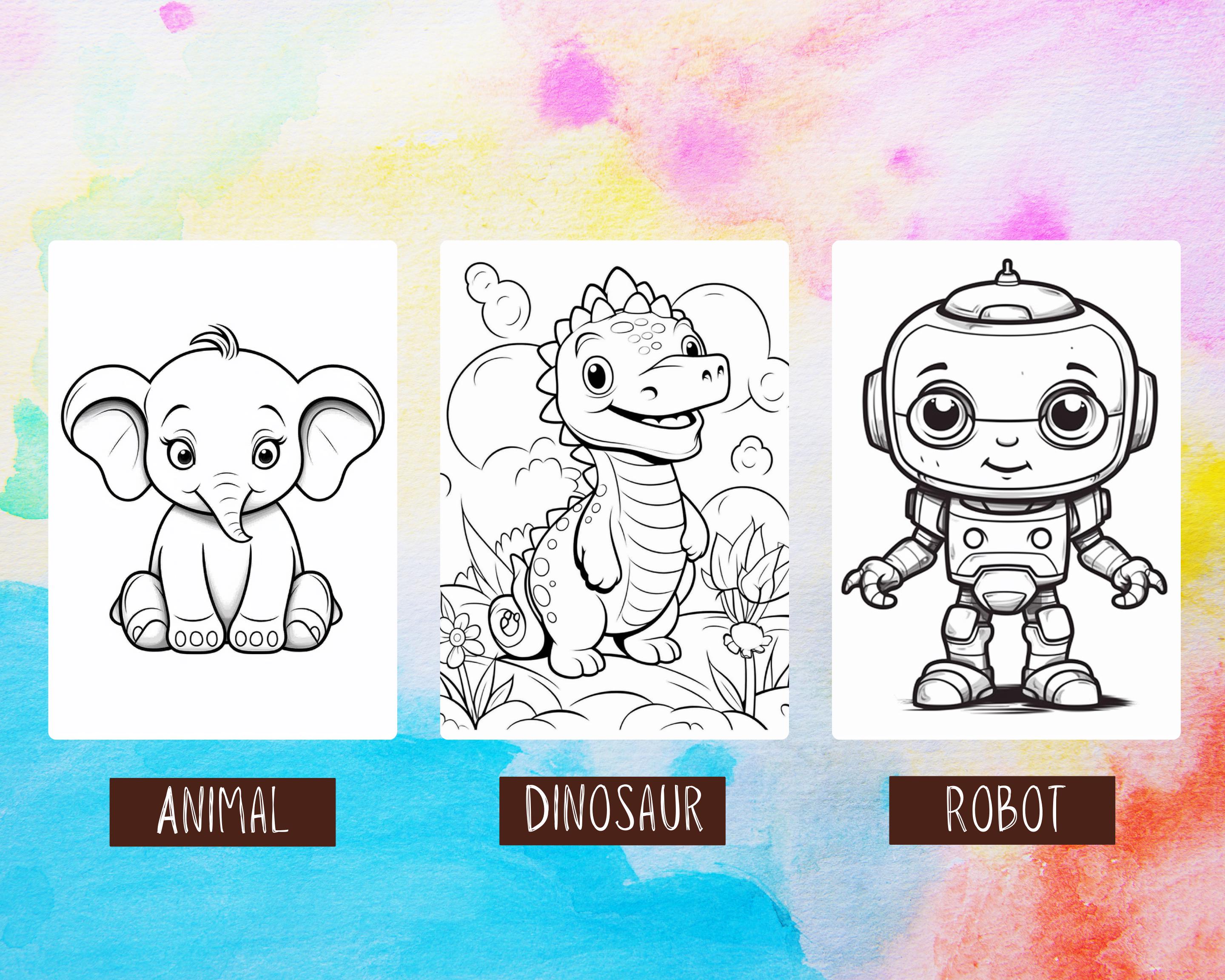 1800+ Huge Coloring Pages Bundle, Coloring Book for Children and Adults ...