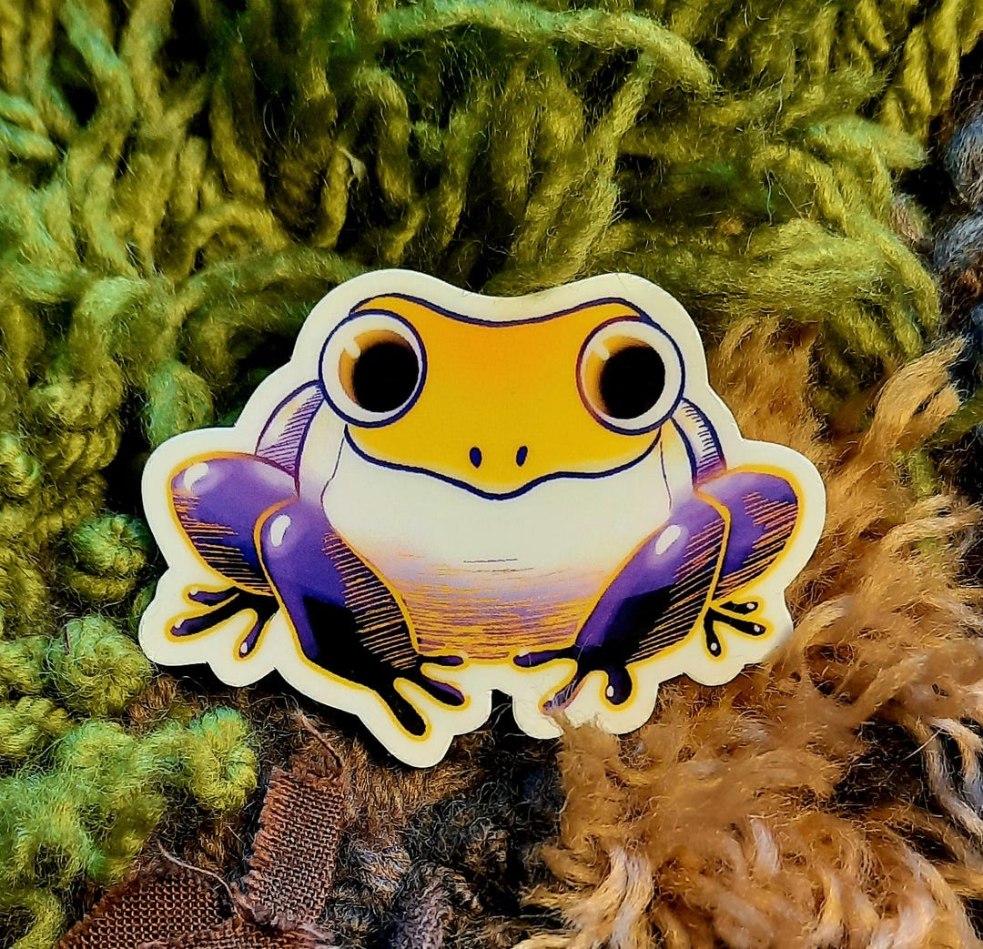 LGBTQIA+ Pride Frog Stickers (PART 2/2) | High Quality Pride Flags ...