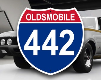 Oldsmobile 442 Sign | Etsy
