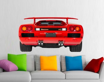 Lamborghini Wall Decal - Etsy