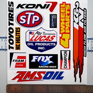Off Road Racing Decal Set - 4x4 Monster Truck Rally Decor -USA Baja ...