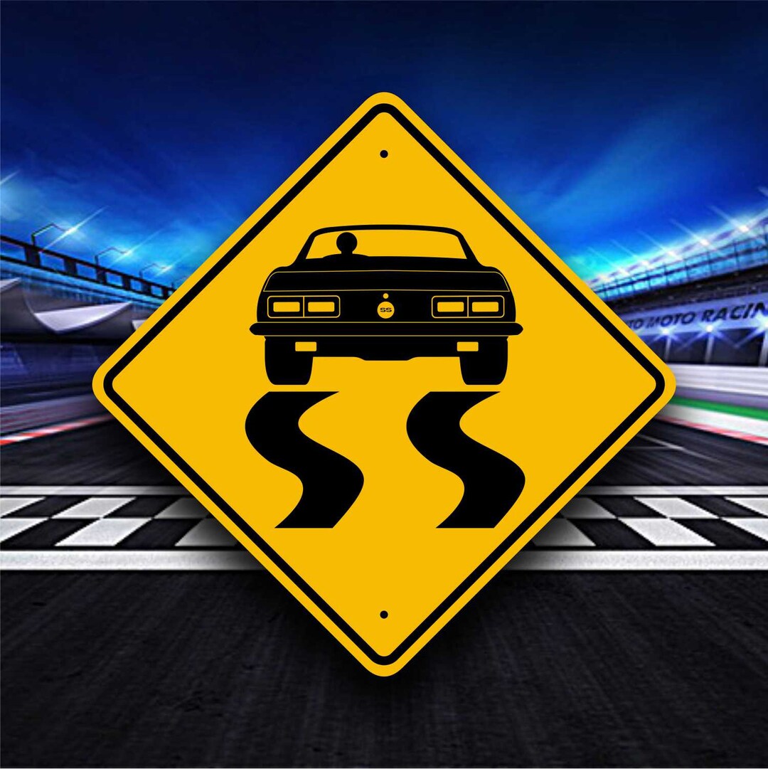 Camaro Sign - 1968 SS - Chevy Super Sport - Hot Rod & Muscle Car ...