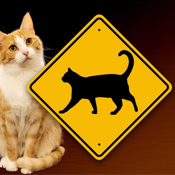 Cat Crossing - Etsy