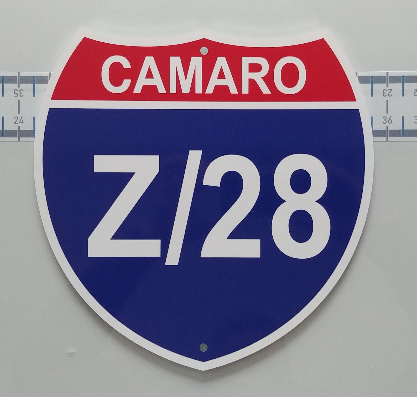 Z28 Camaro Interstate Sign American Made Garage Decor | Etsy