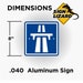 European Autobahn Signs - 3 Piece Set - Exotic Garage Decor - German ...