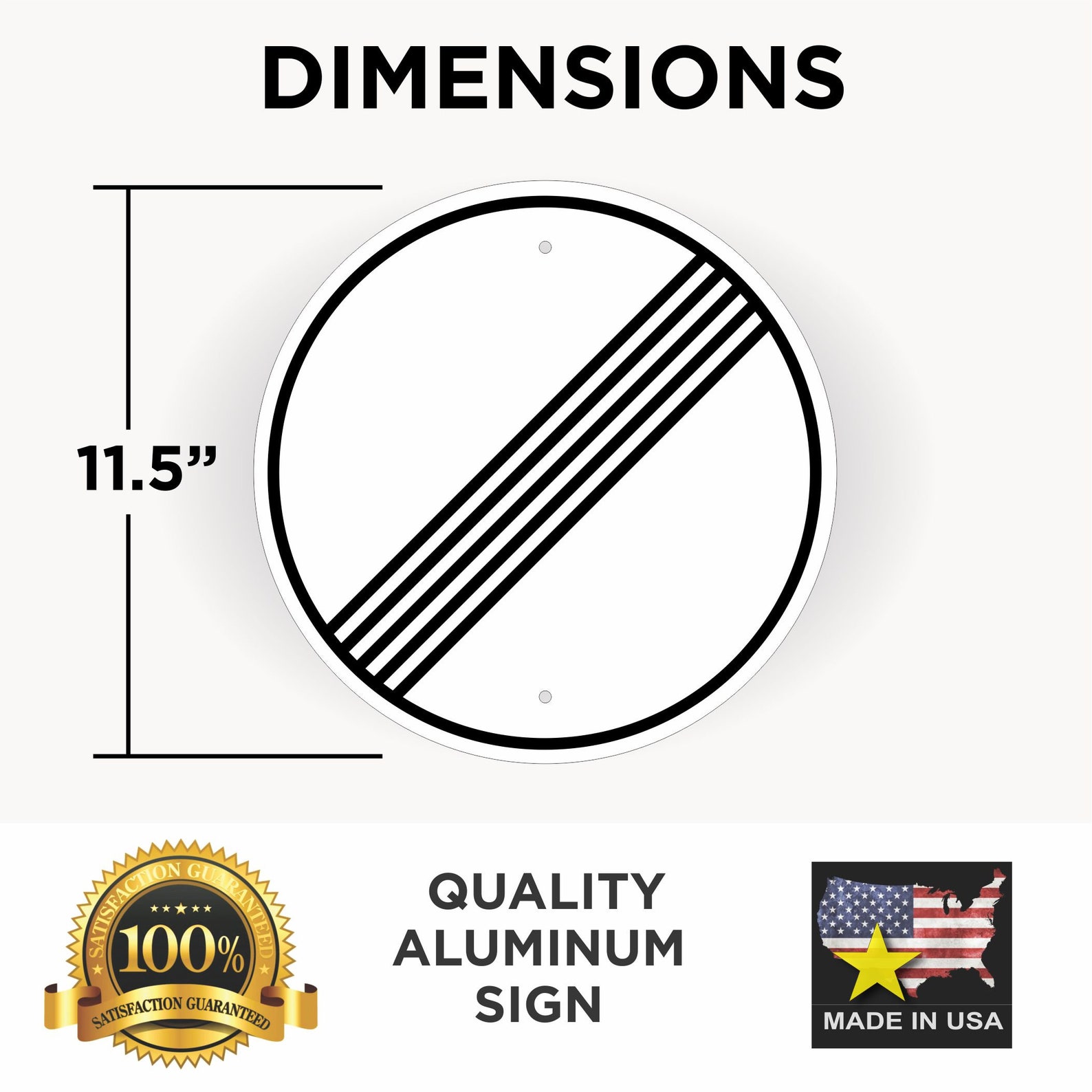 Autobahn Sign - NO SPEED LIMIT - Aluminum Plaque - European Highway ...