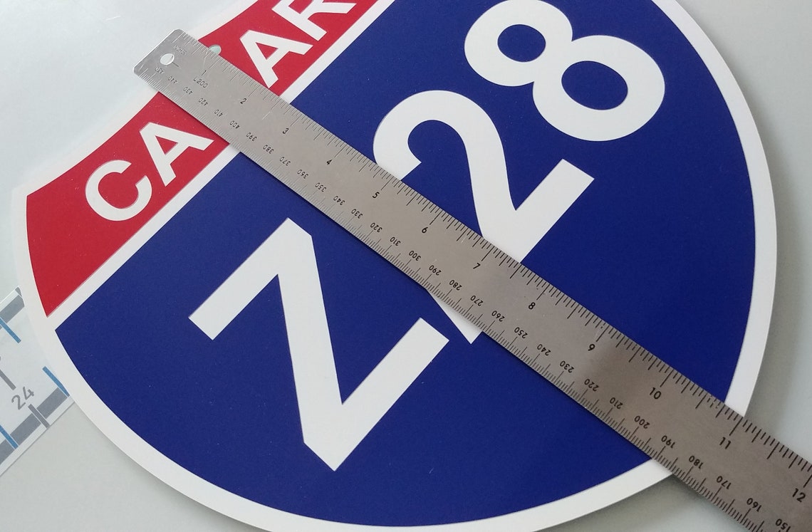 Z28 Camaro Interstate Sign American Made Garage Decor - Etsy