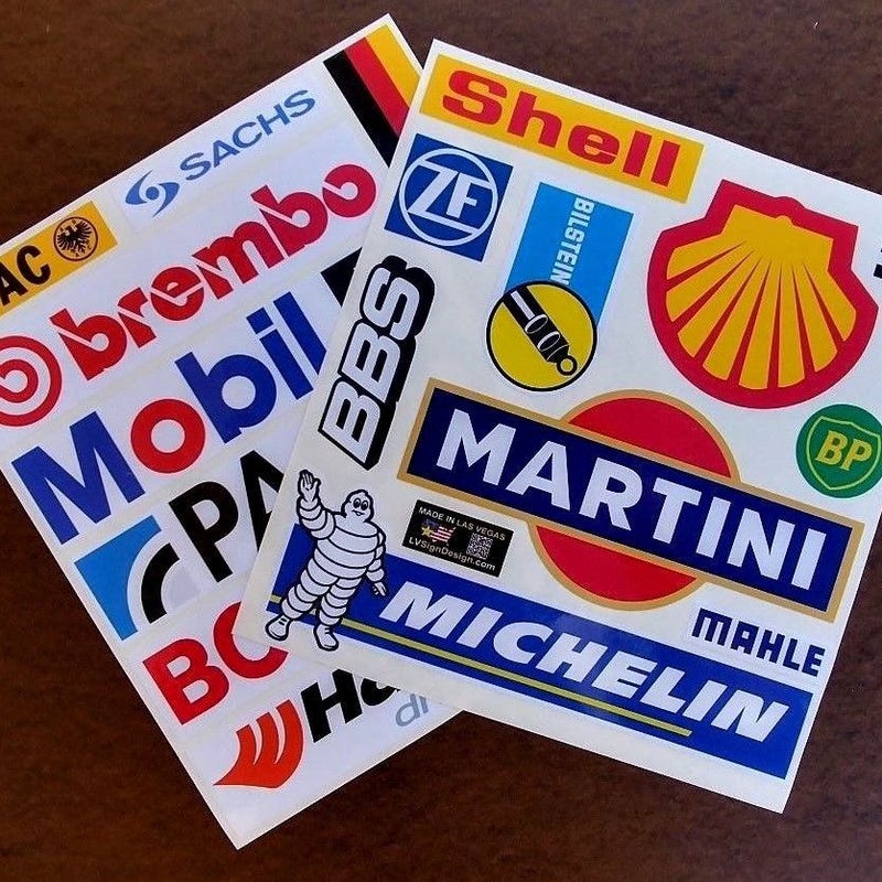 Porsche Motorsports Decal - Etsy