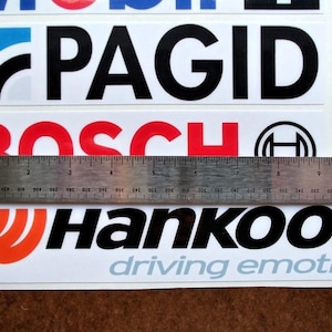 German Racing Decal Set Martini Motorsport Formula 1 Track Autocross ...