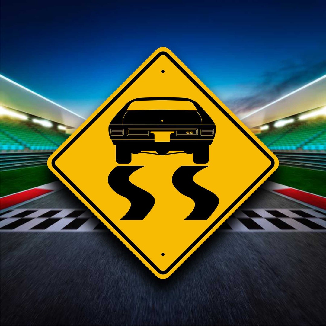 1970 Chevelle SS - Burnout Sign - Aluminum Highway Style Placard - Dad ...
