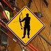 Archery Sign Compound Bow Hunting Shooting Range Safety - Etsy