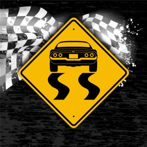 1972 Camaro Super Sport - Burnout Sign - Custom Highway Placard ...