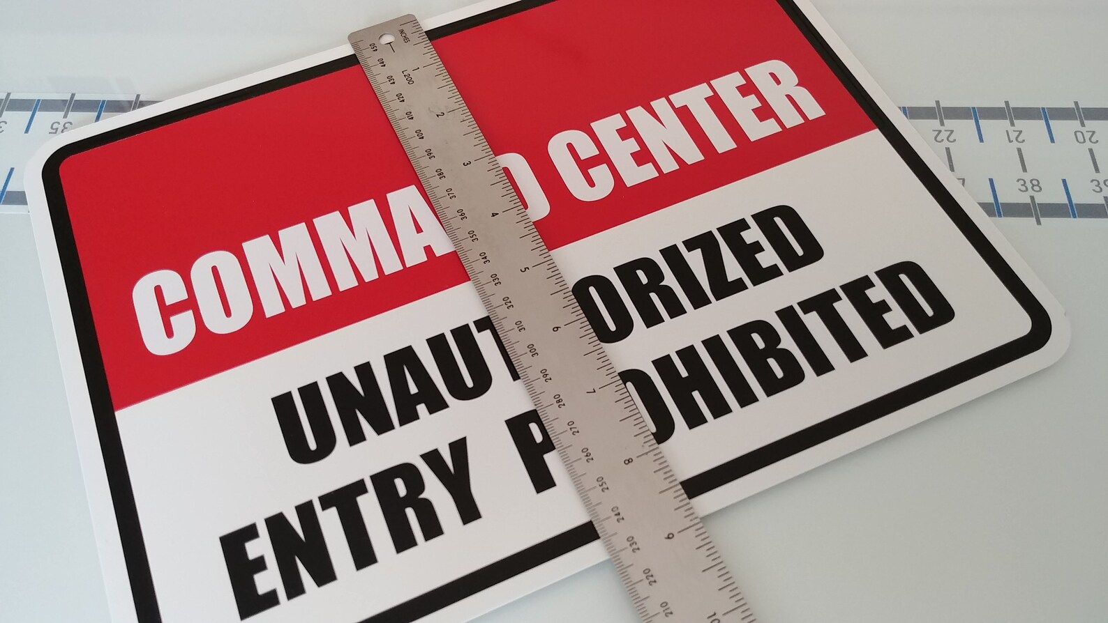 Personalized Christmas Gift Command Center Sign Customized - Etsy