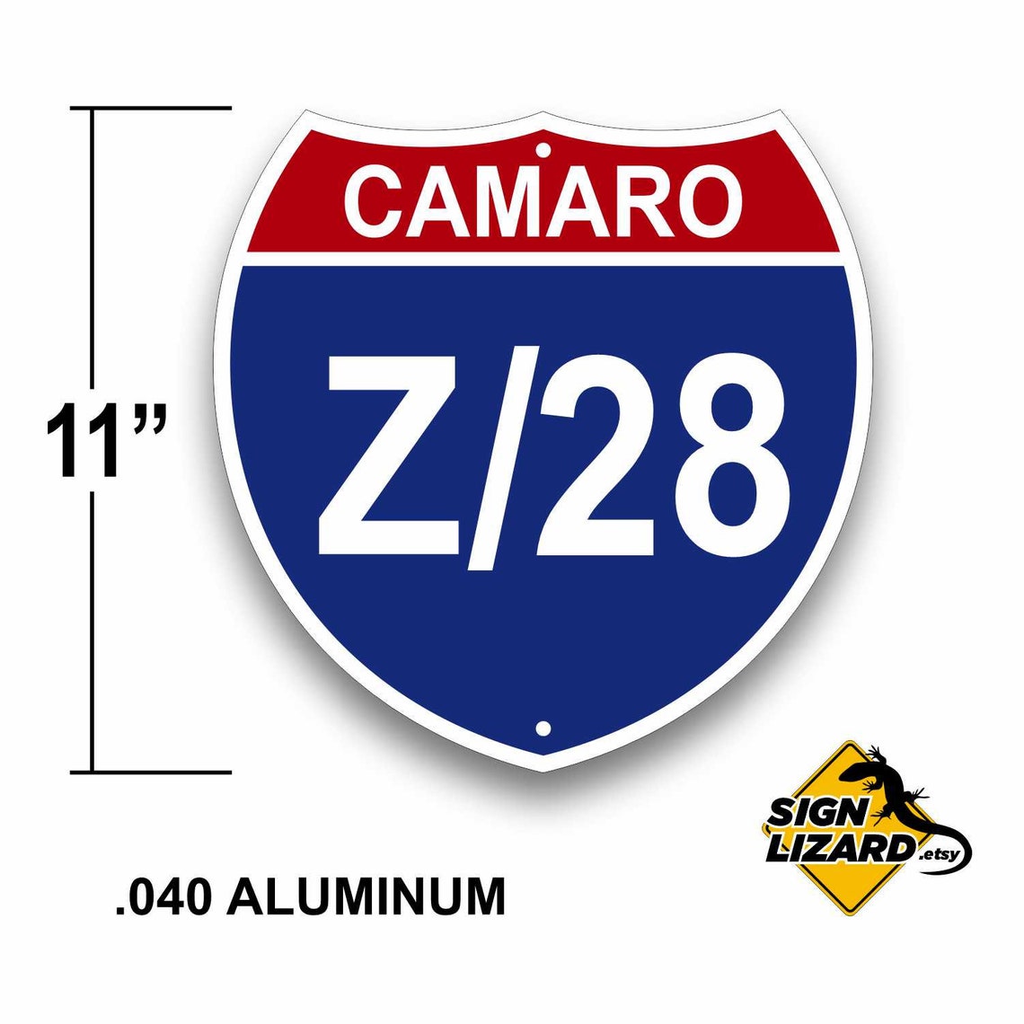 Z28 Camaro Interstate Sign American Made Garage Decor - Etsy