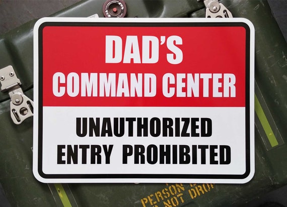 Personalized Christmas Gift Command Center Sign Customized | Etsy