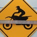 Dirt Bike Crossing Sign - Enduro Trail Marker - Motocross Inspired Gift ...