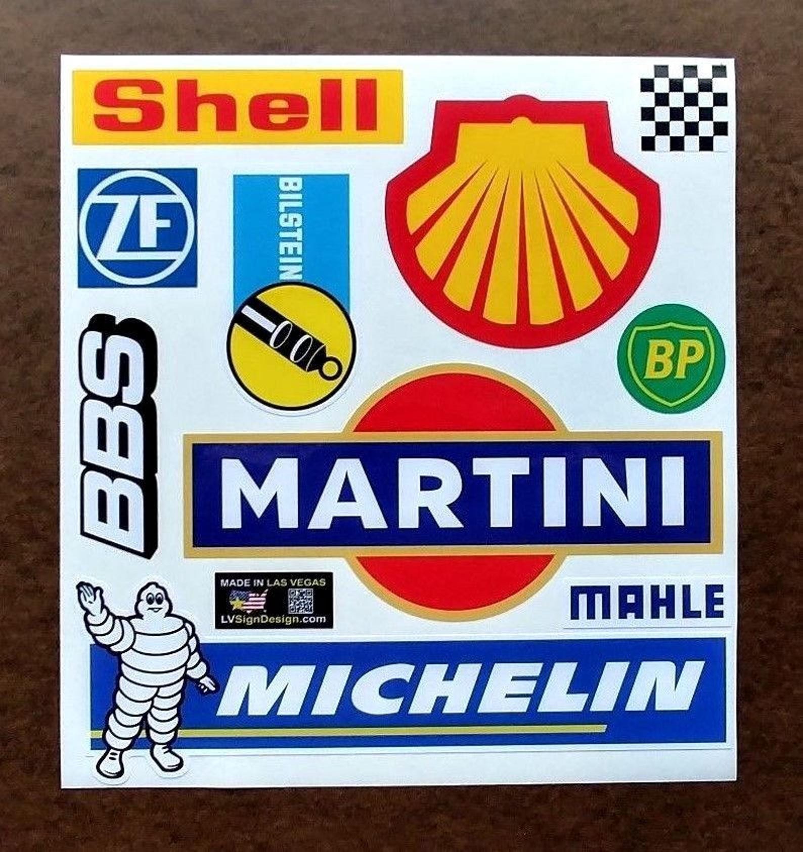 German Racing Decal Set Martini Motorsport Formula 1 - Etsy