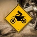 Dirt Bike Crossing Sign - Enduro Trail Marker - Motocross Inspired Gift ...